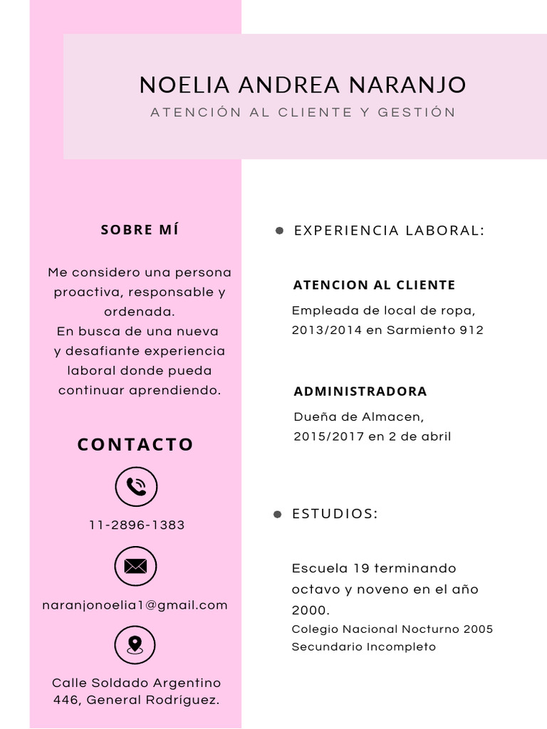 Noelia Andrea Naranjo | PDF