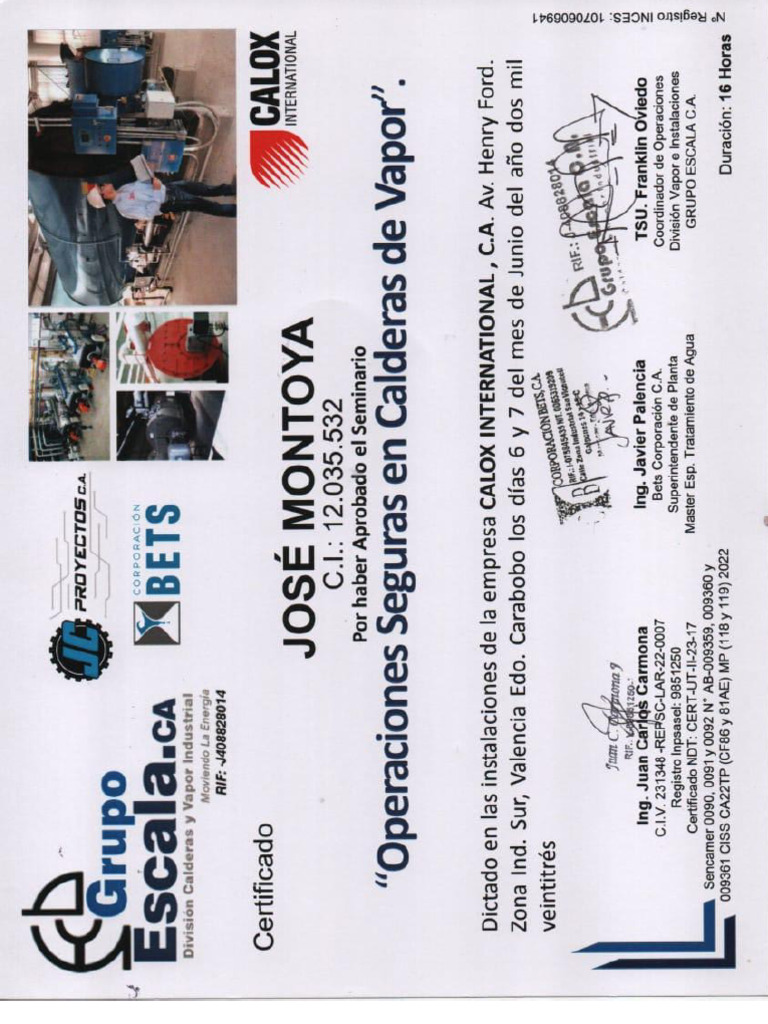 CERTIFICADO | PDF