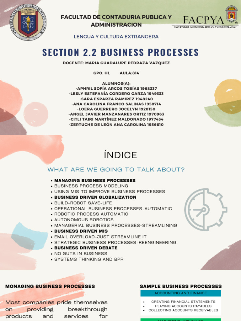 Improving Business Processes Efficiently | PDF | Business Process ...