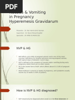 Pregnancy-Unique Quantification of Emesis (PUQE-24) Scale | PDF