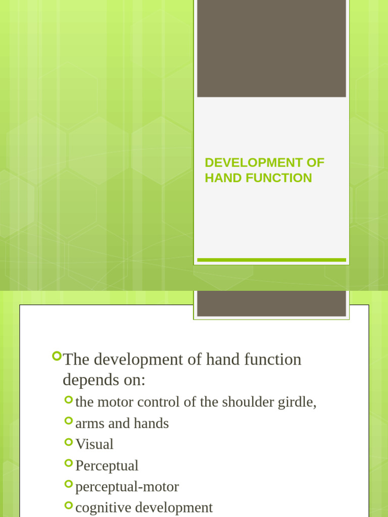 Hand FXN For Pediatric Patients | PDF | Anatomical Terms Of Motion | Hand