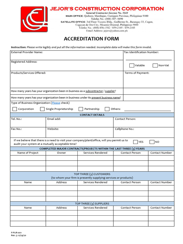 Accreditation | PDF | Business