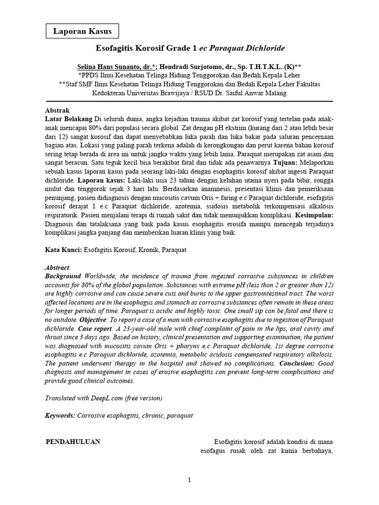 admin,+Esofagitis+Korosif+ | PDF