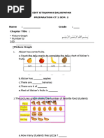 Grade 2 Data Handling Practice Worksheet | PDF