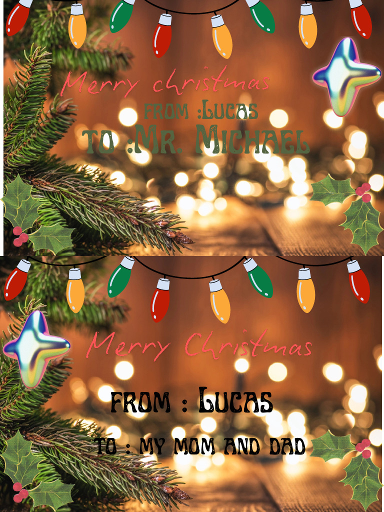 Merry Christmas | PDF