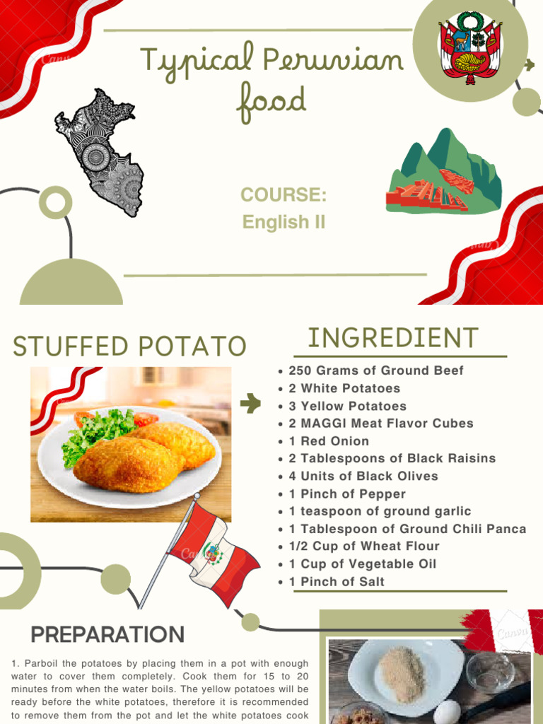 Typical Peruvian Food | PDF | Asian Cuisine | Foods