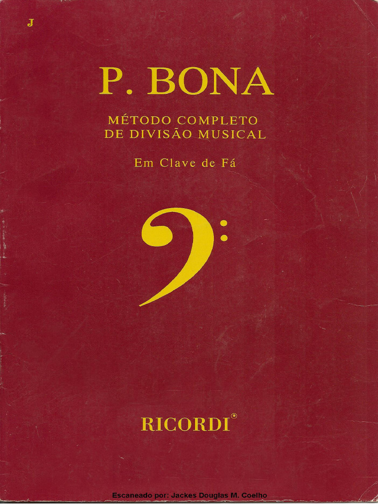 P Bona Clave de Fá PDF | PDF