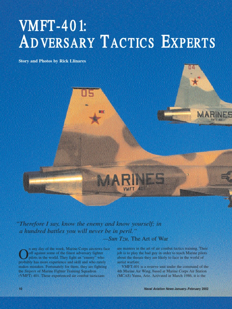 Vmft-401 Aggressor Tactics | PDF | United States Marine Corps ...