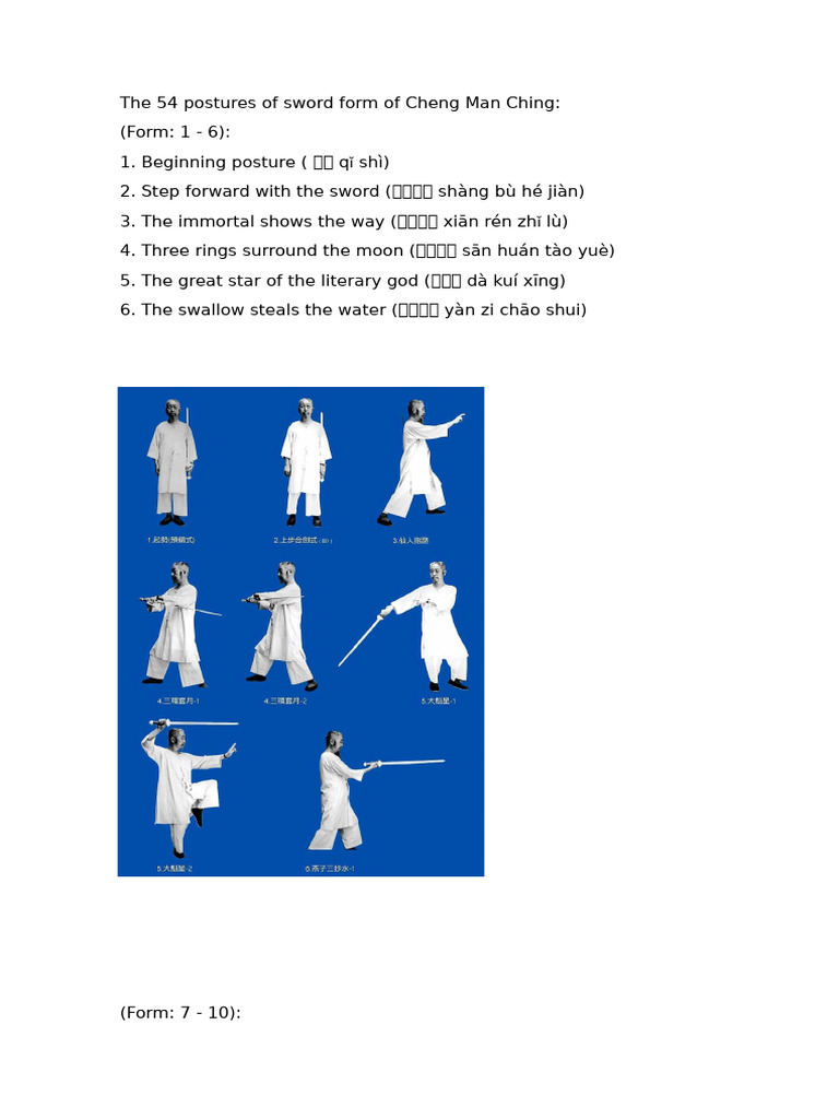 Tai Chi Jin 54 Cheng Man Ching | PDF