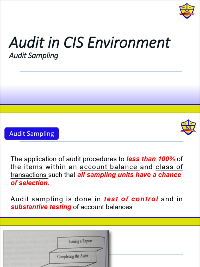 Chapter 9 Audit Sampling | PDF | Sampling (Statistics) | Audit