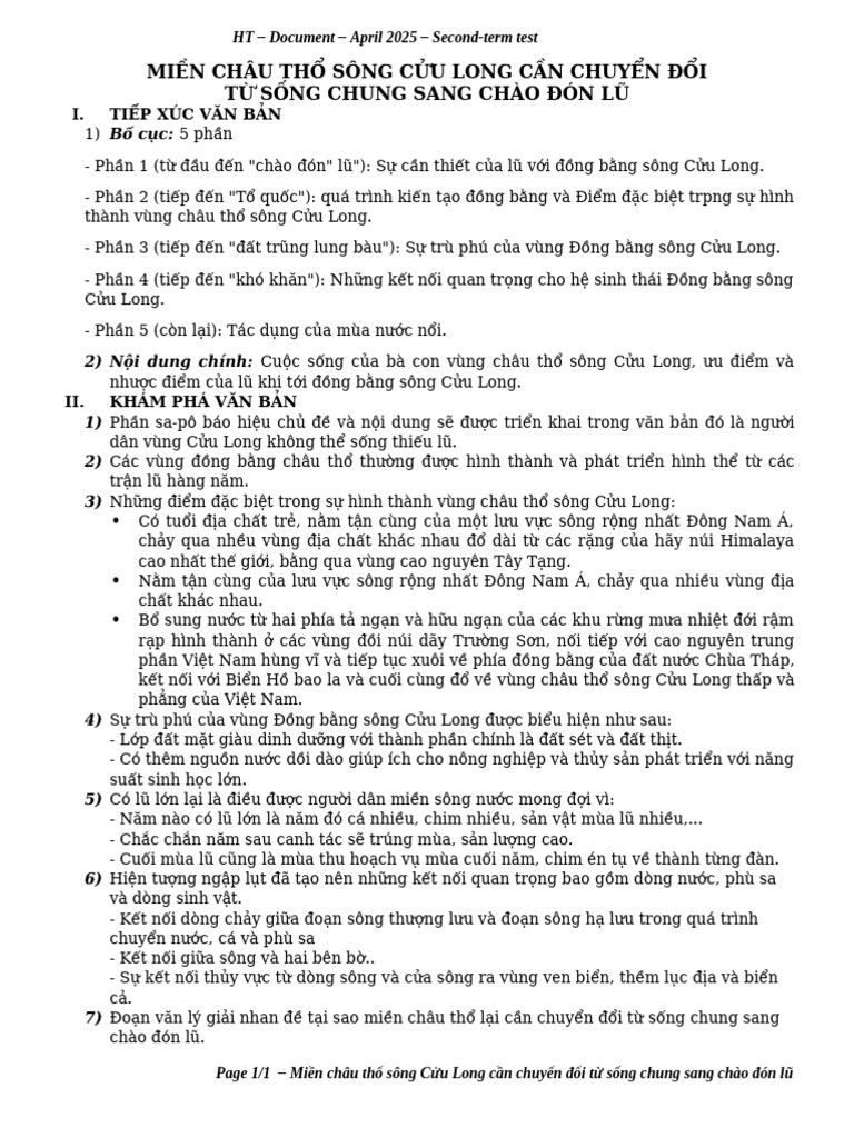 VBTT 1 | PDF