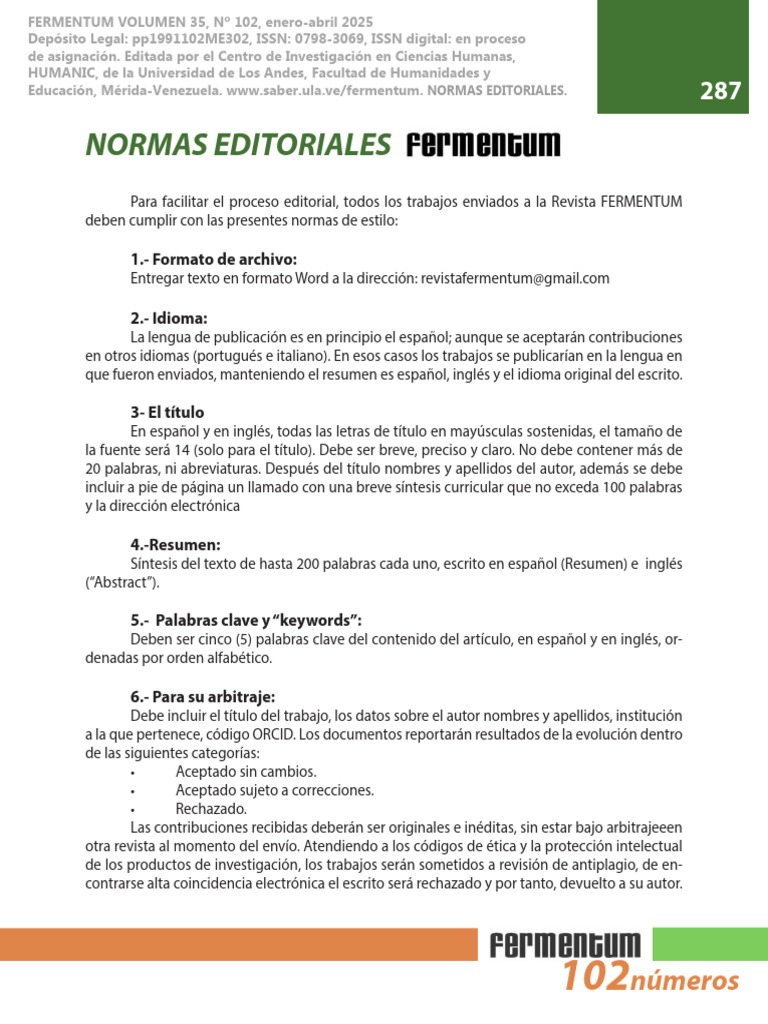 NORMAS EDITORIALES | PDF | Lengua española | Citación