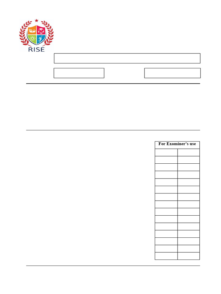 Year 10 Math Exam Paper 2024/25 | PDF | Numbers | Significant Figures