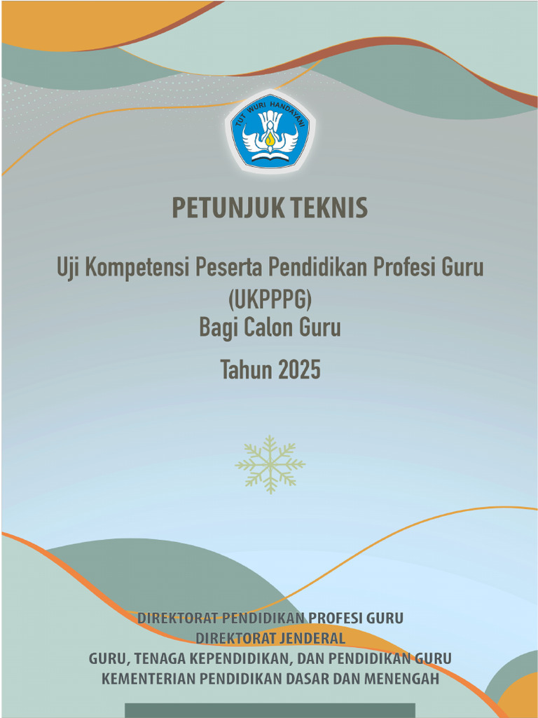 Draft Juknis UKPPPG Calon Guru | PDF