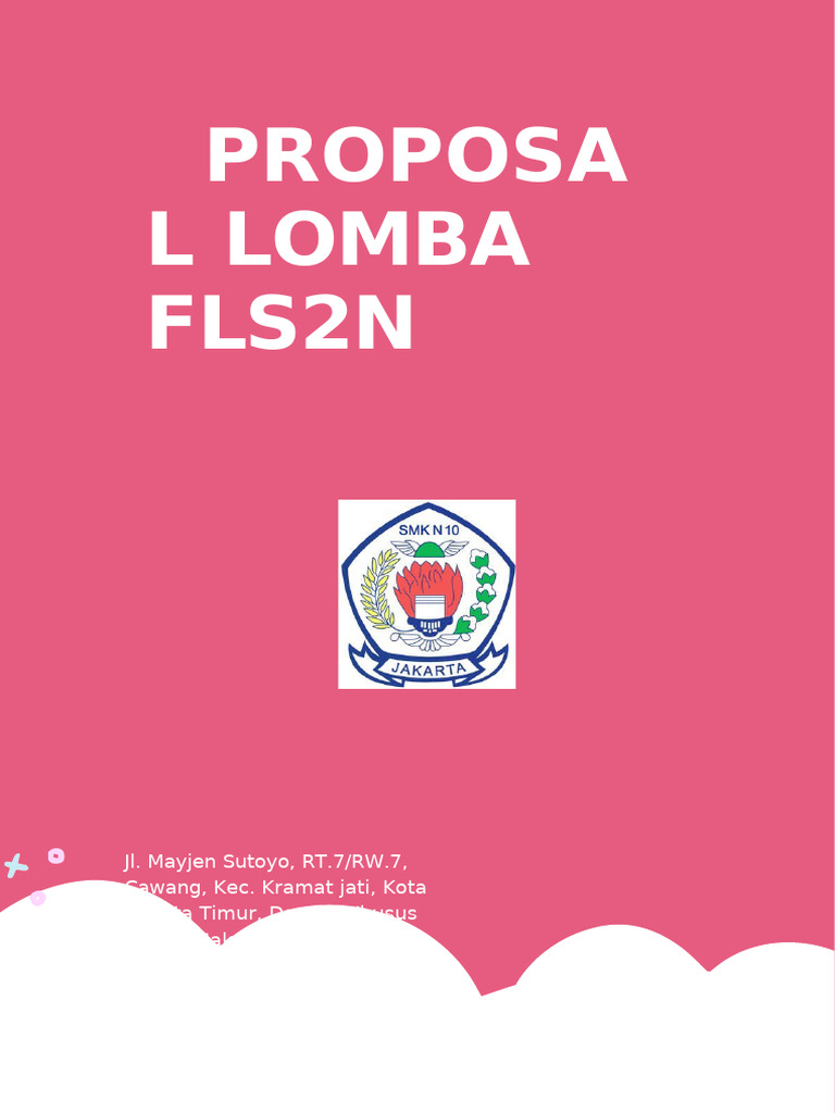 Proposal Lomba FLS2N | PDF