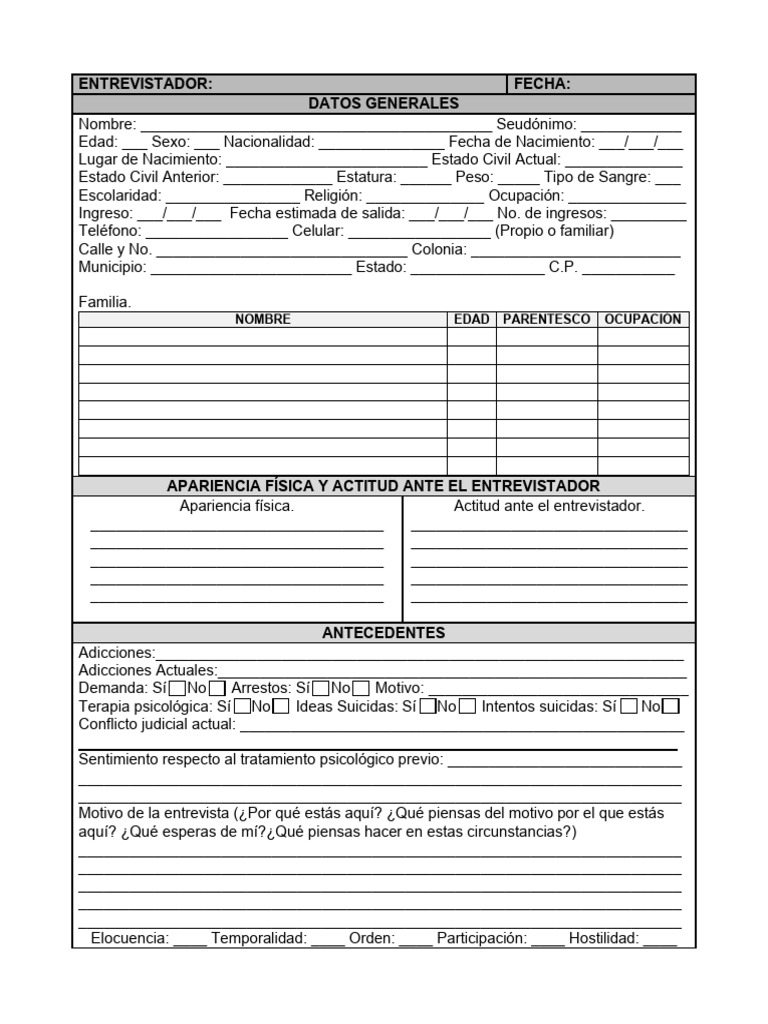 Entrevista Semiestructurada | PDF | Sicología | Ciencias del comportamiento