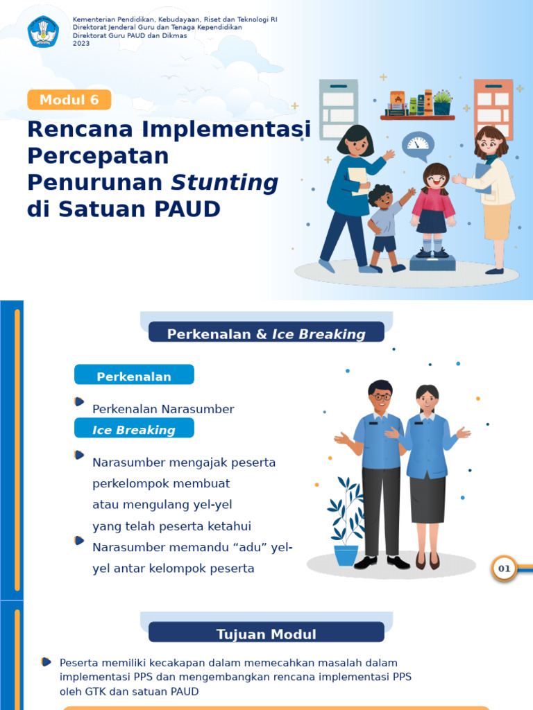Bahan Tayang - Modul 6 - Rencana Implementasi | PDF
