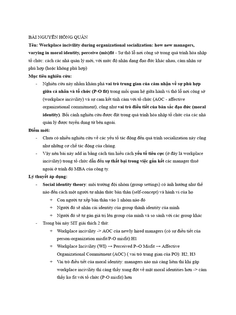 PPNC - Phân Tích Bài Nghiên C U | PDF