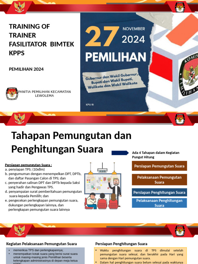 BIMTEK PPS Pungut Hitung- PPK | PDF