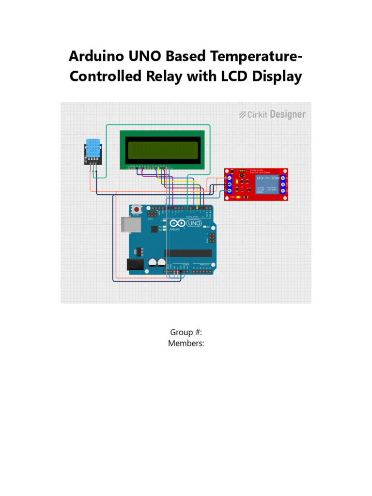 Arduino UNO Based Temperature | PDF | Arduino | Liquid Crystal Display