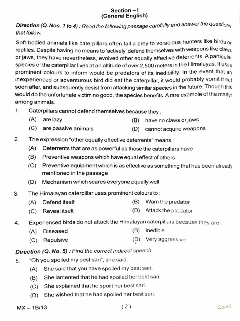 Odisha High Court ASO Previous Year Papers | PDF