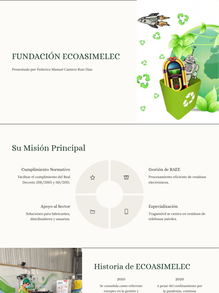 Fundacion Ecoasimelec | PDF | Residuos | Sustentabilidad