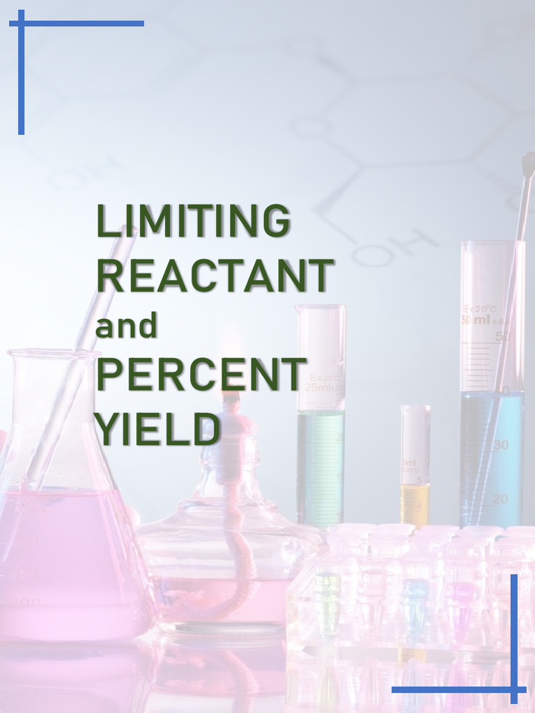Limiting Reactant Percent Yield LAB | PDF | Mole (Unit) | Acid