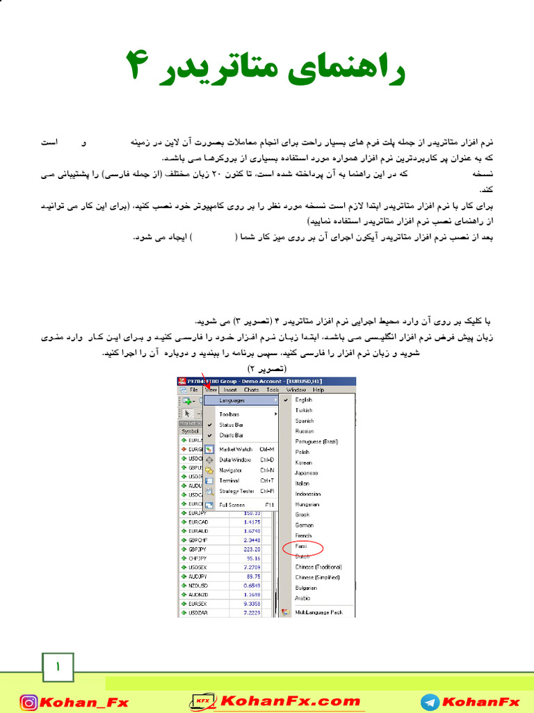 MetaTrader4 Windows2 Kohanfx.com | PDF