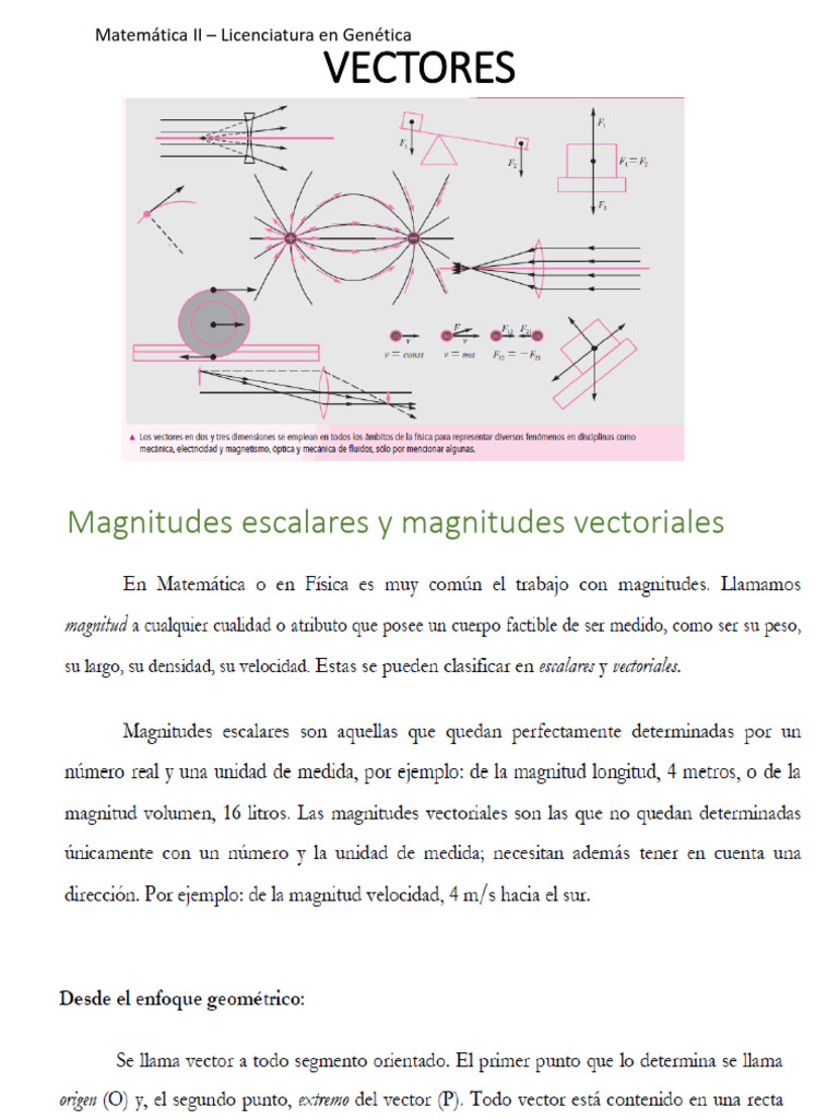 VECTORES en R2 | PDF