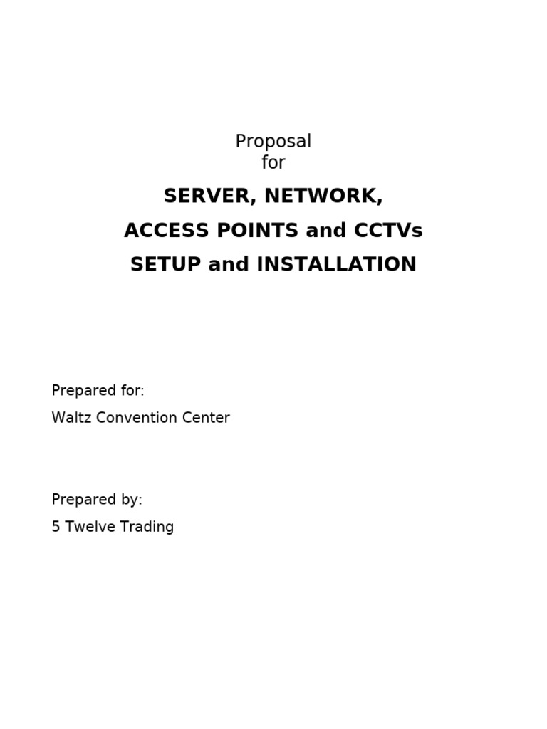 Waltz-Convention-Center-Proposal | PDF