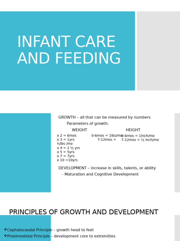 Infant Growth and Development Guide | PDF | Breast Milk | Breast
