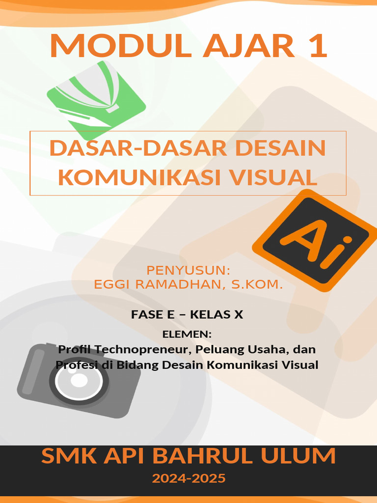 Modul Ajar Dan Materi Ajar DDKV Semester 1 | PDF