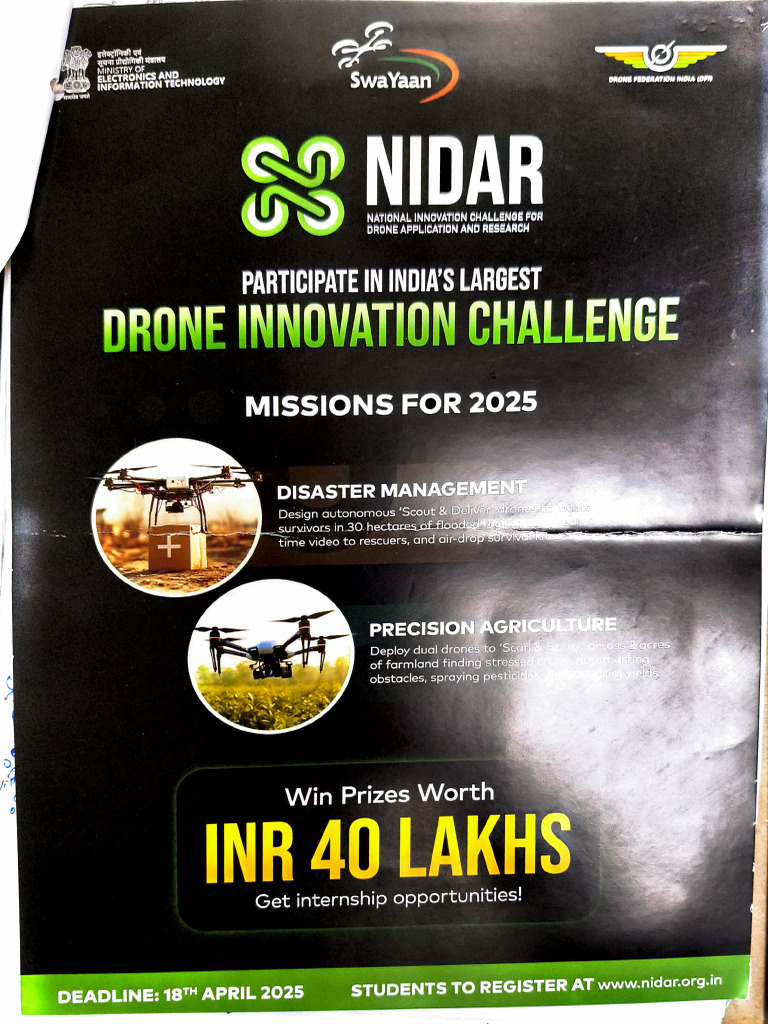 National Drone Innovation Challenge 2025 | PDF | Unmanned Aerial ...