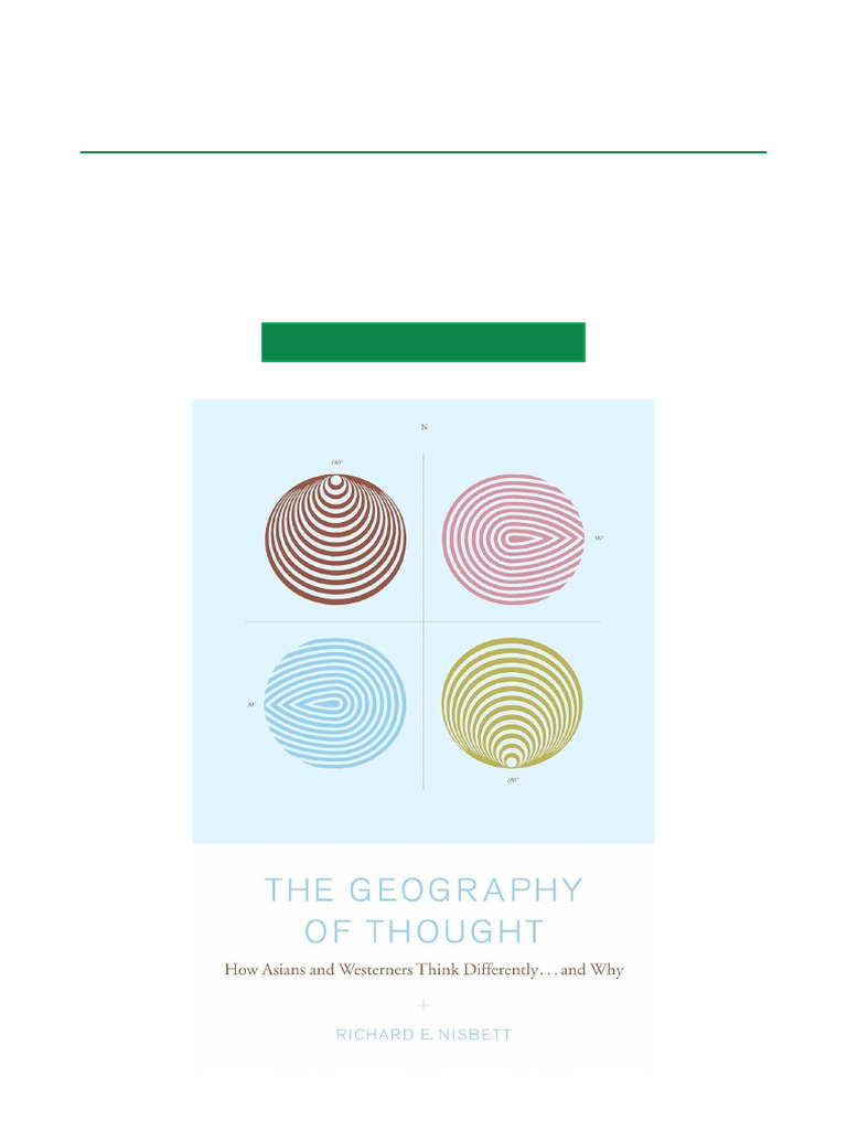 Trending Topic The Geography of Thought How Asians and Westerners Think ...