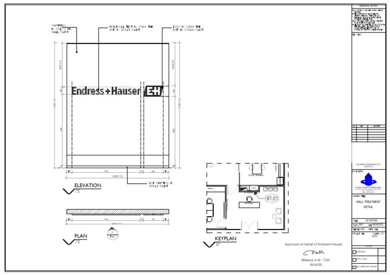 WT1 - Detail Wall Treatment | PDF | Companies
