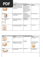 Types of Joints Concept Map Cards | PDF | Limbs (Anatomy ...