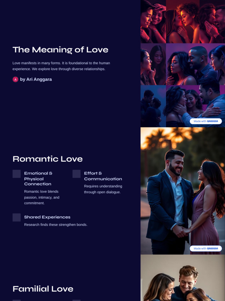 The Meaning of Love | PDF