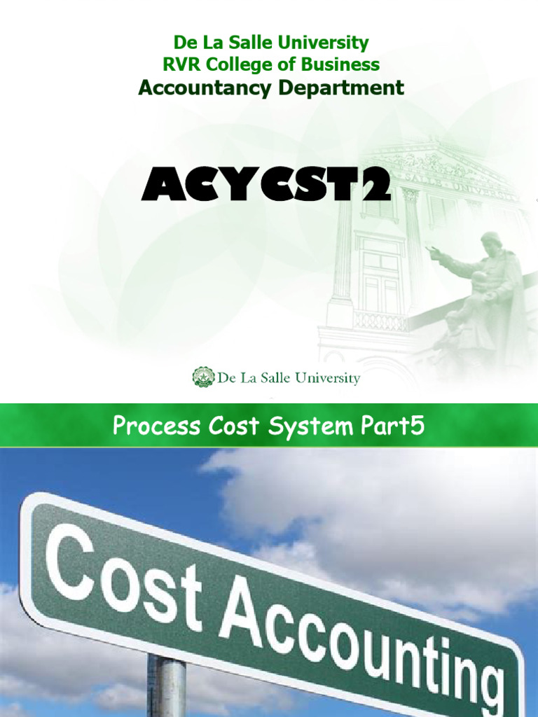 Process Cost System Part5 | PDF