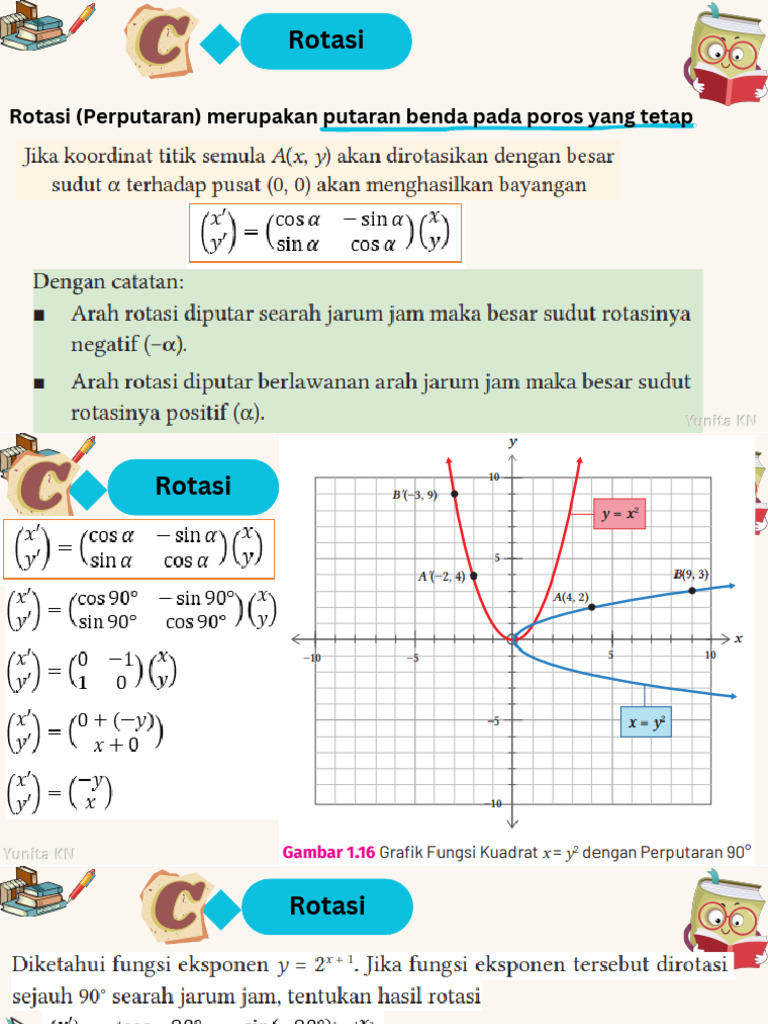 Rotasi Dan Dilatasi | PDF