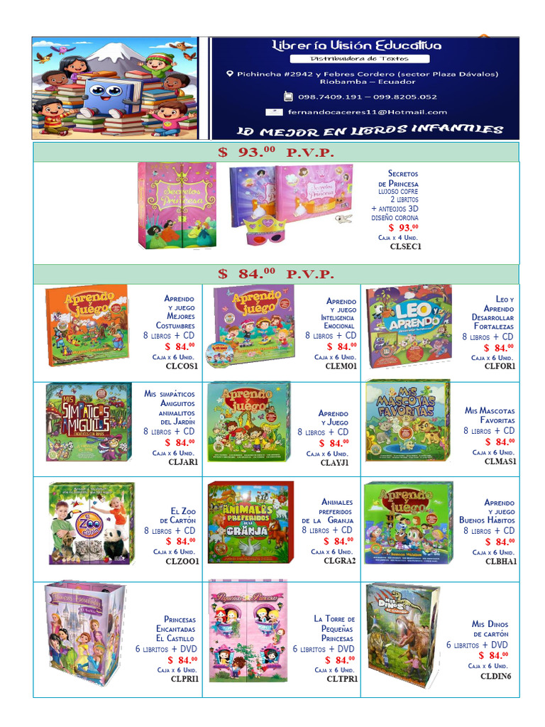 Lista infantil JULIO 2024 VEii | PDF | La compañía Walt Disney