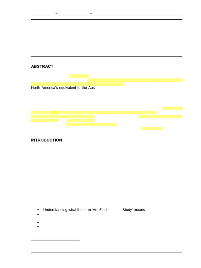 Arc Flash Study Approach in Australia_Digsilent (Good Reading) | PDF ...