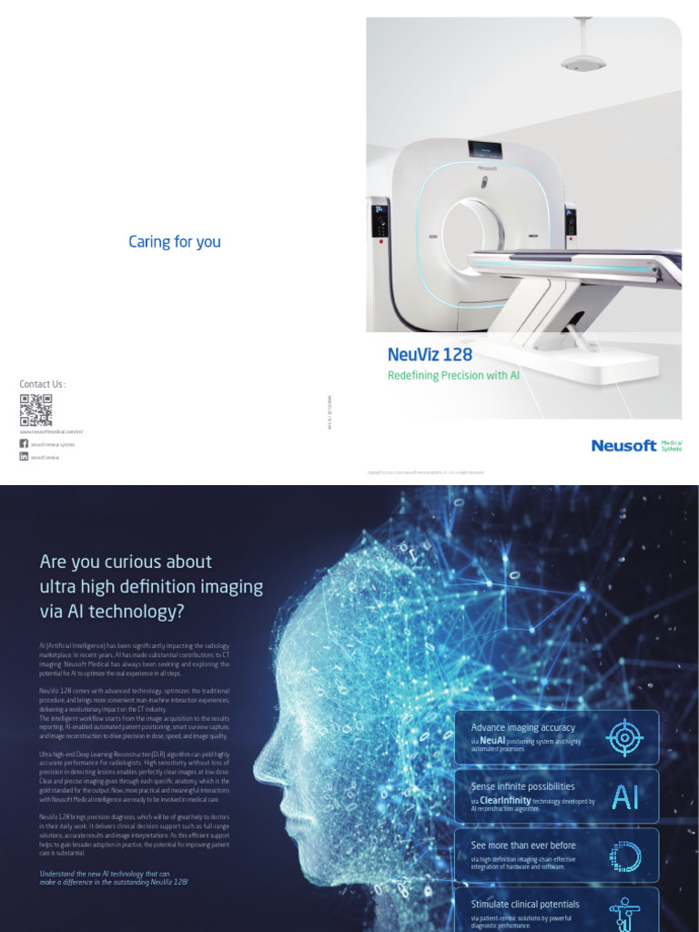 AI-Enhanced Imaging with NeuViz 128 | PDF | Ct Scan | Medical Imaging