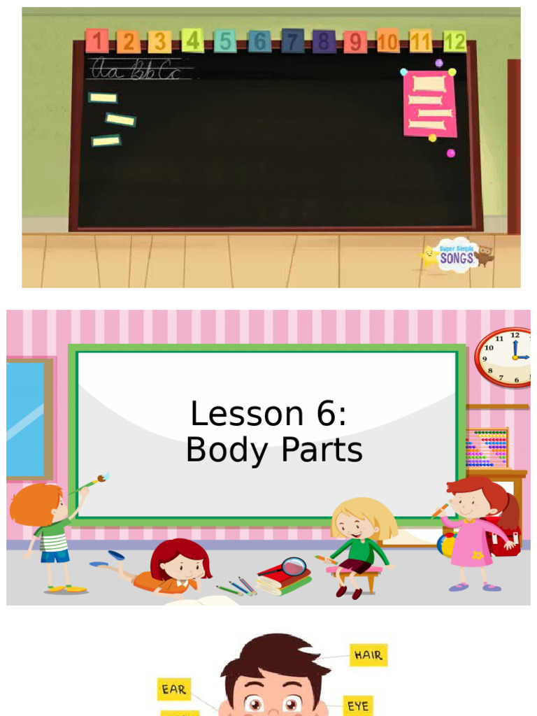 Lesson 6 - Body Parts | PDF