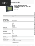 PM5350 Power Monitor Datasheet | PDF | Ac Power | Power (Physics)