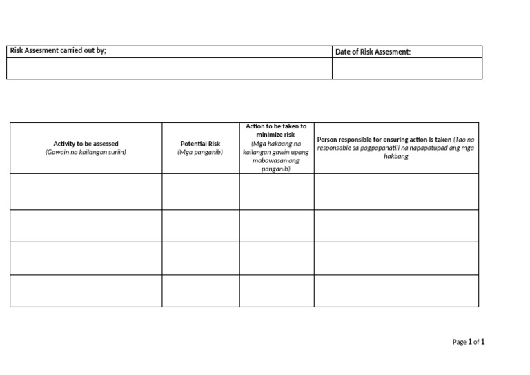 RE-Entry Plan | PDF