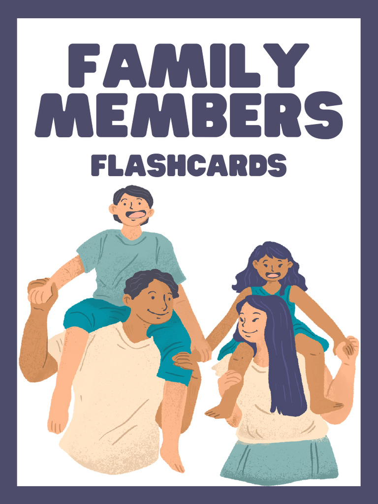 family flash card | PDF