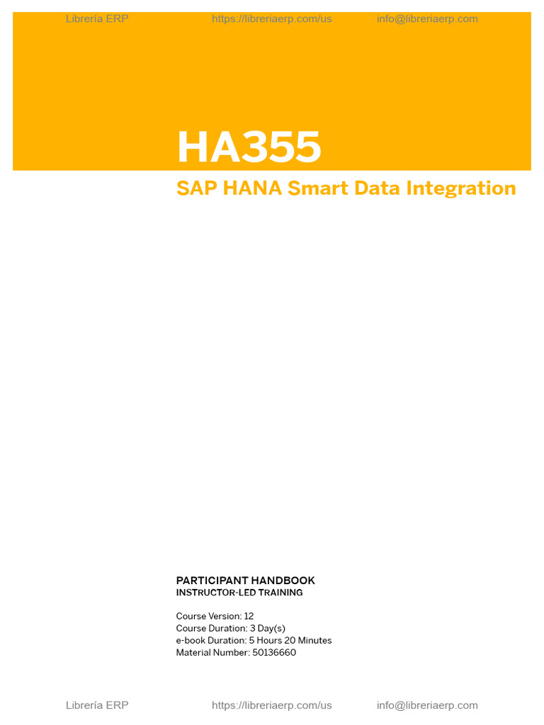 SAP HANA Smart Data Integration: Transform and Replicate Data With Ease | PDF | Table (Database ...