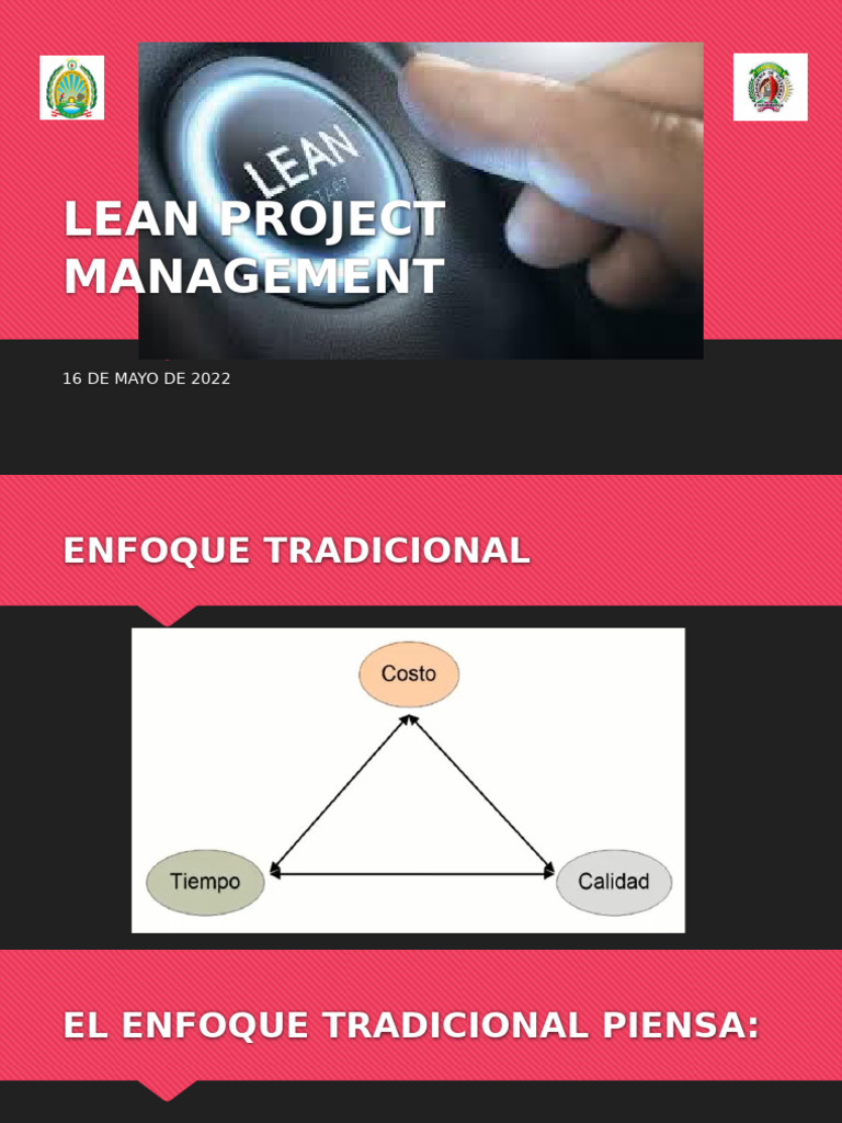 Lean Project Management | PDF | Lean Manufacturing | Diseño