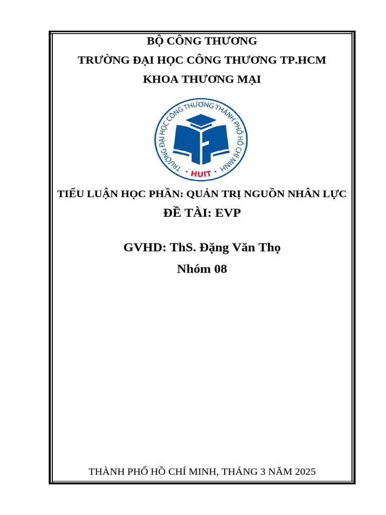Nhom08 Evp | PDF