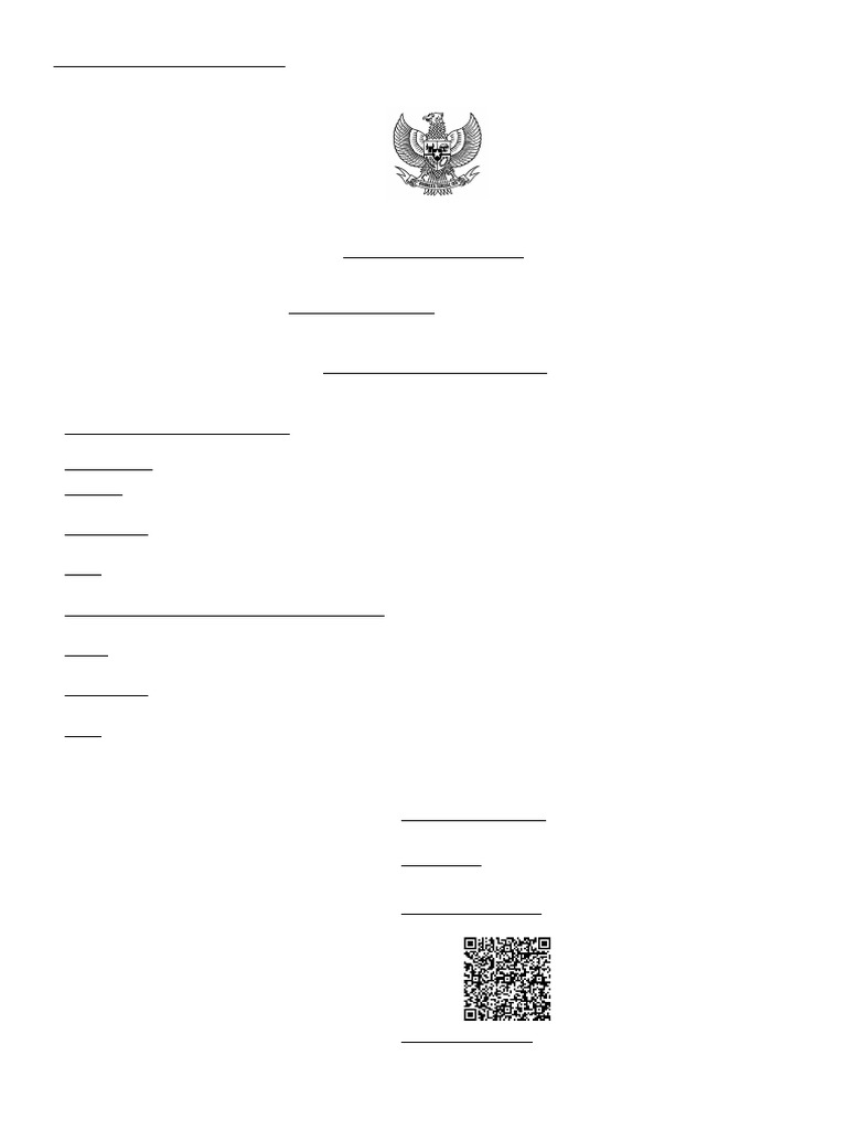 Akta Kematian - Bambang Basuki | PDF